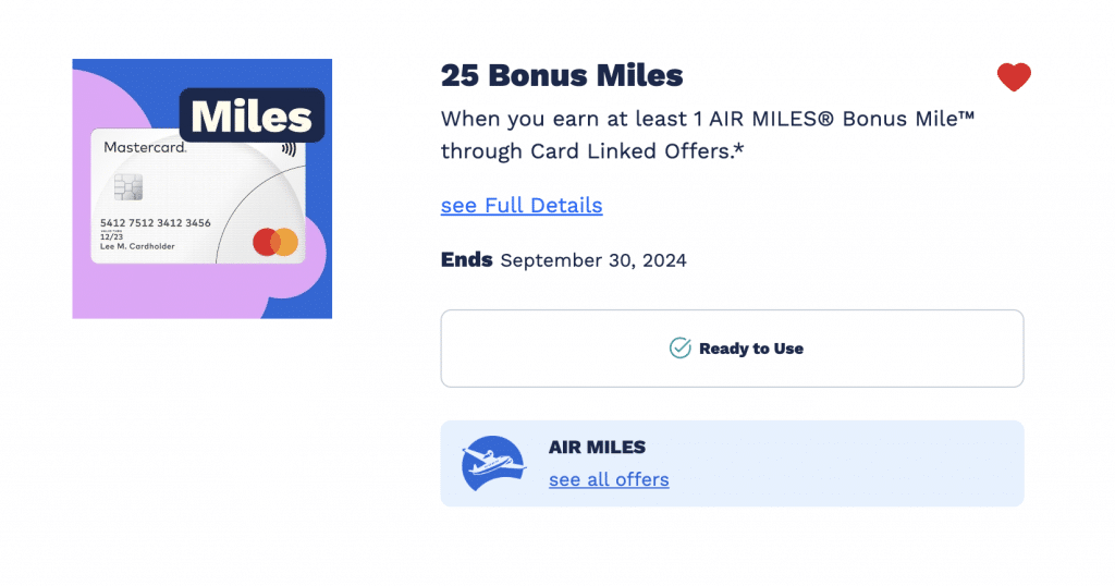 How Do AIR MILES Card-Linked Offers Work? | Prince of Travel